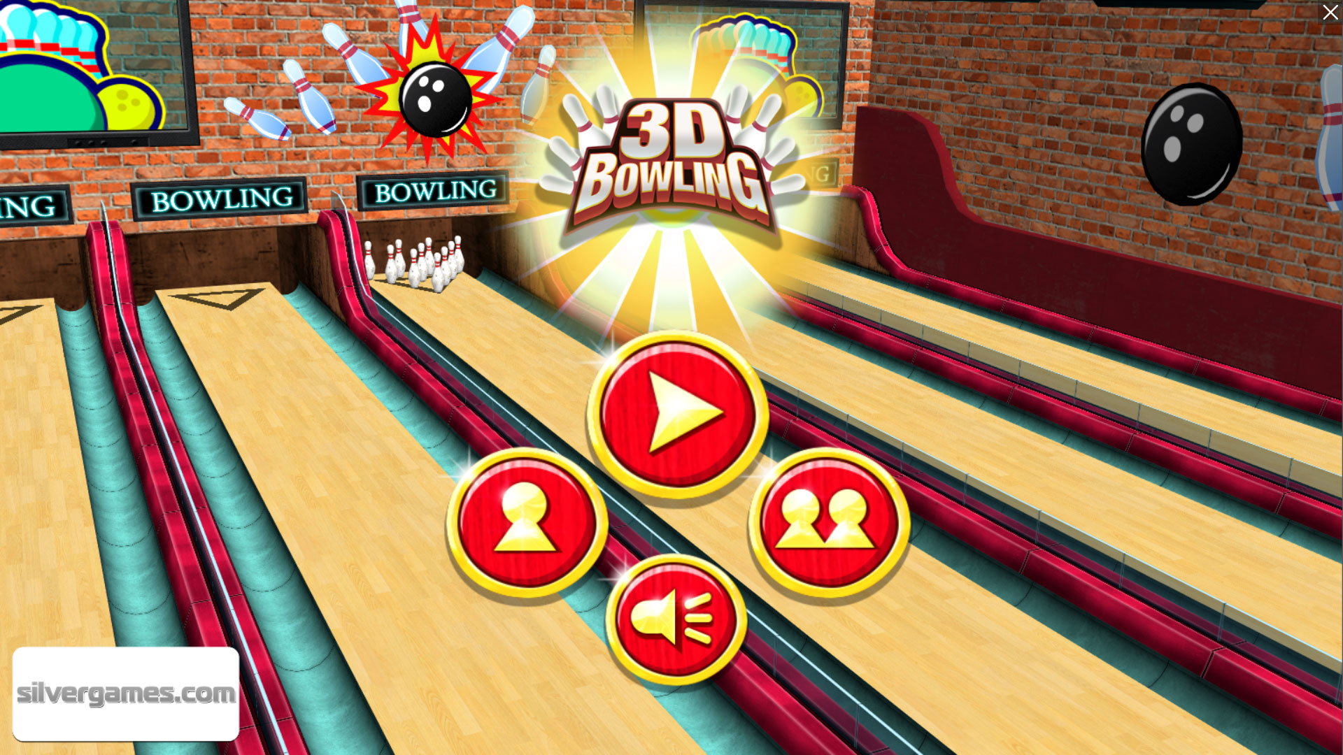 3D Bowling SilverGames 3D Bowling SilverGames