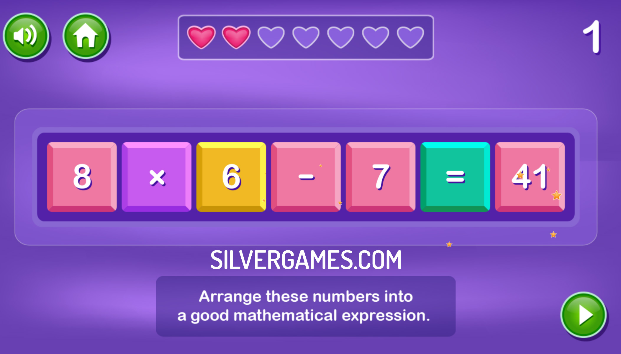 Math Puzzles Play Online On SilverGames 