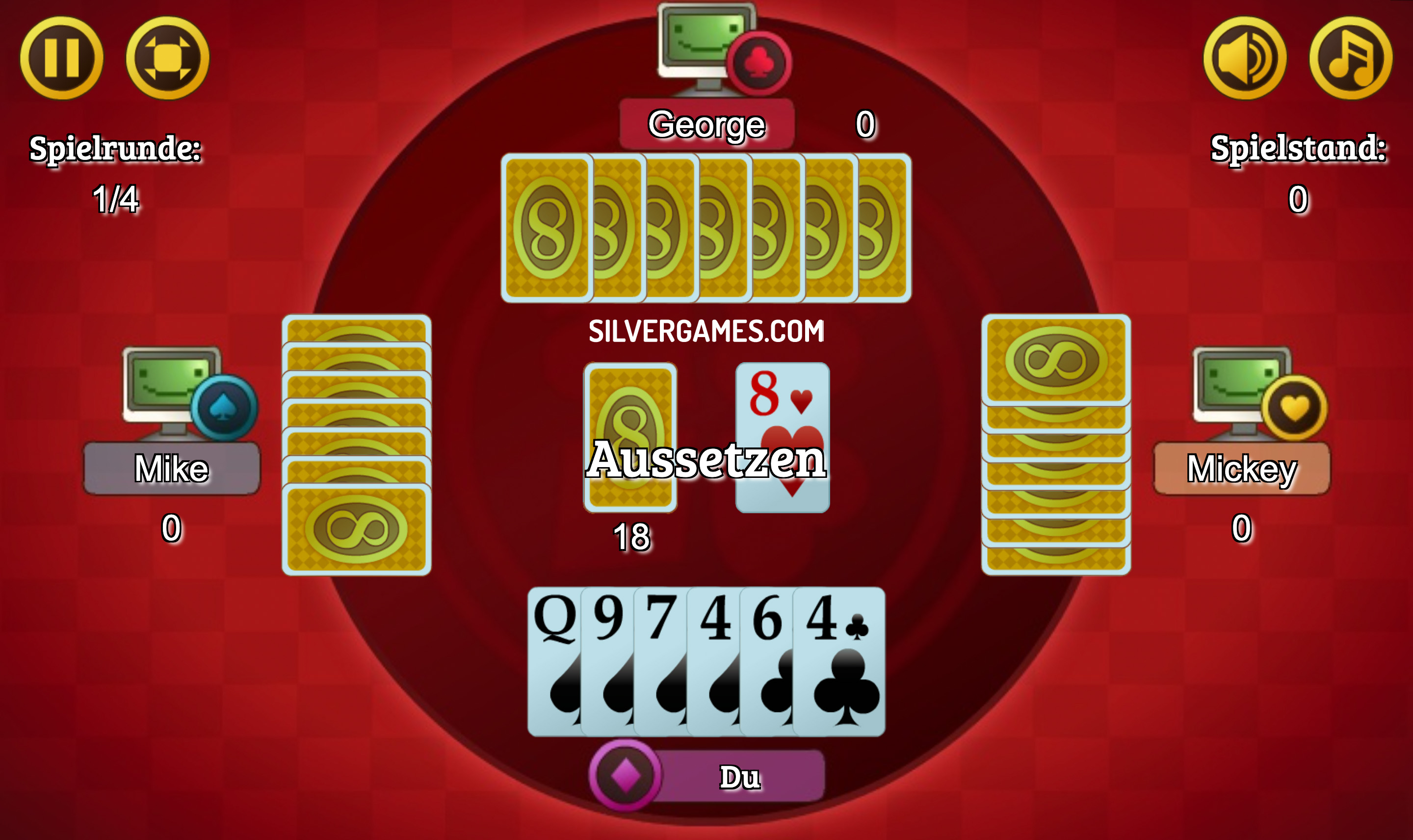 Mau Mau Play Online On SilverGames Mau Mau Play Online On SilverGames