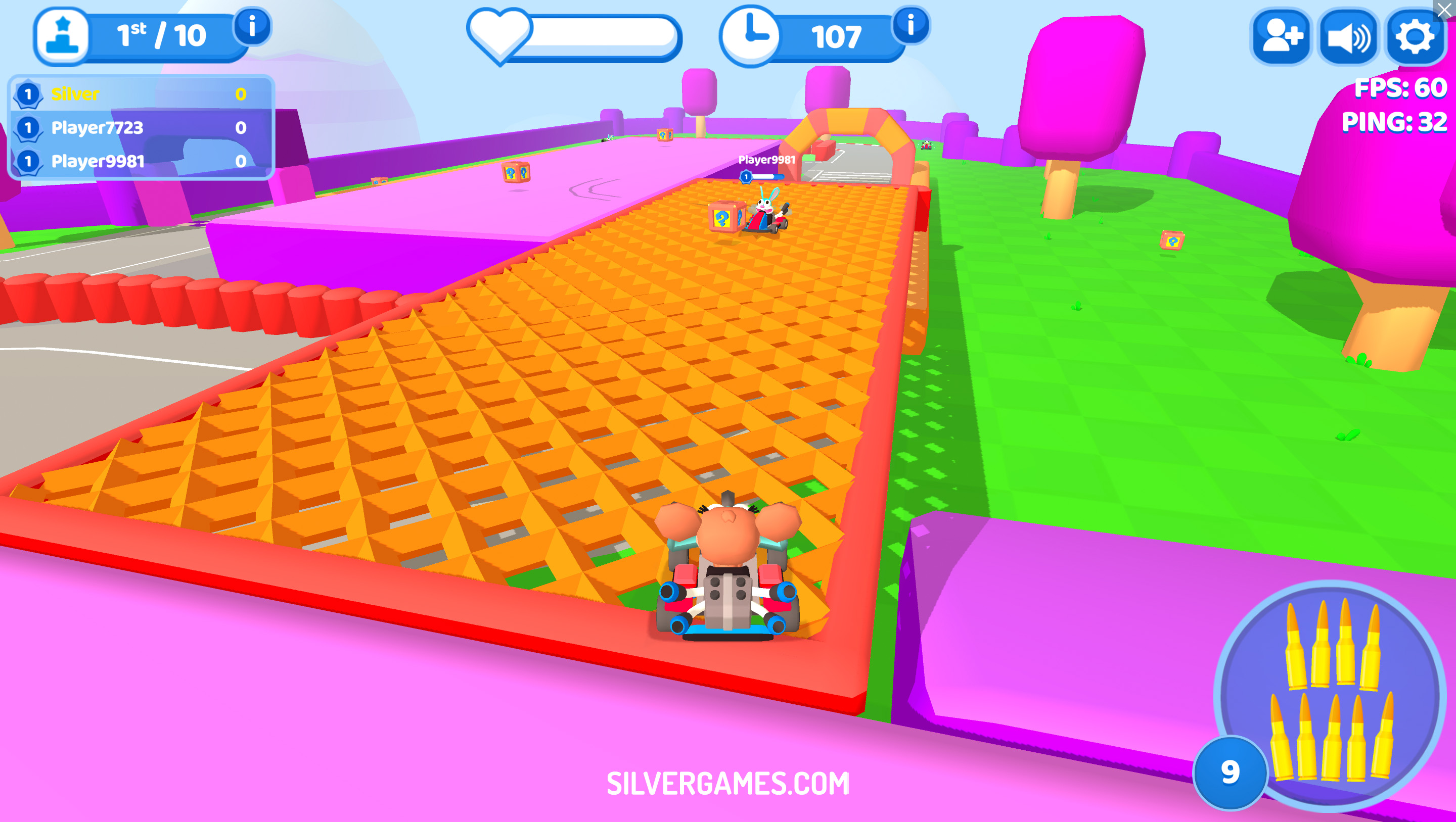 Smash Karts Spil Online P SilverGames Smash Karts Spil Online P SilverGames