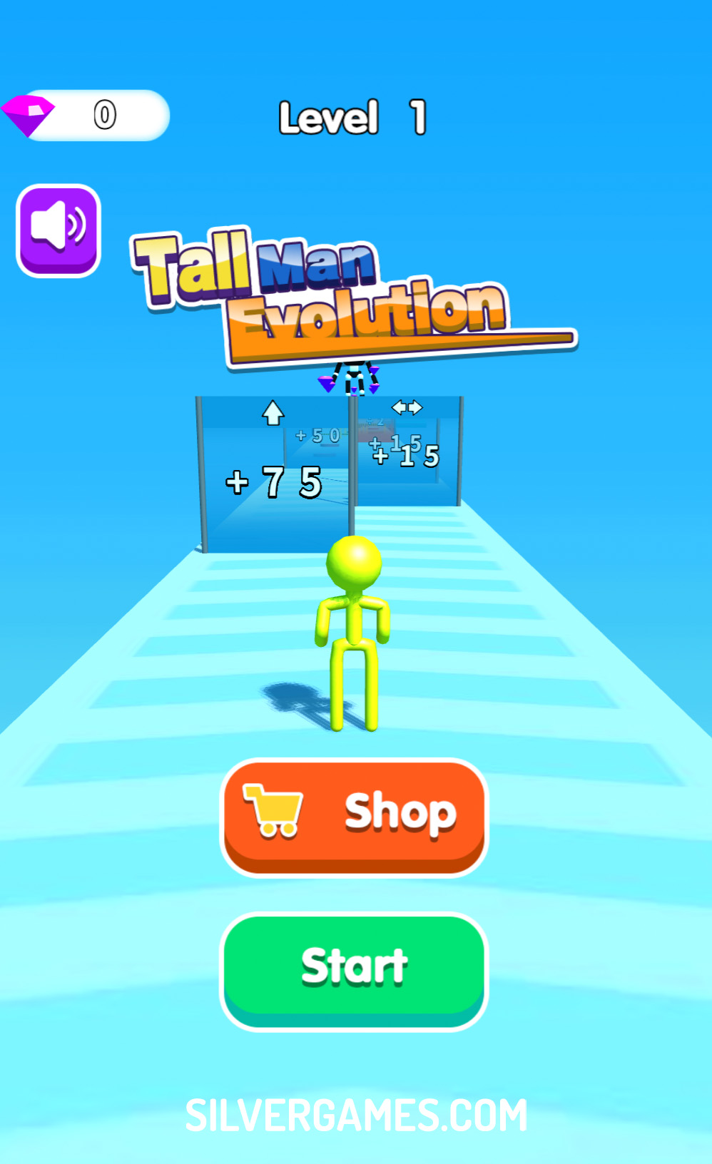Tall Man Evolution Play Online On SilverGames